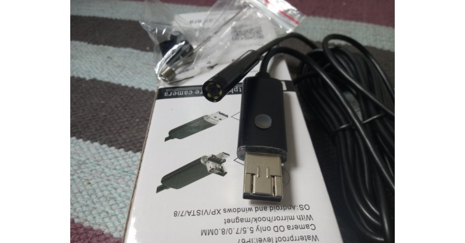 Camera Inspectie Auto Endoscopica 5M MicroCamera NOUA Mufa Usb Android ...