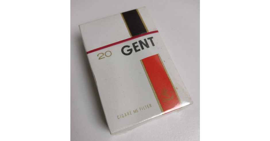 PACHET VECHI TIGARI COLECTIE "GENT" - SIGILAT - CARTONAT - COMUNIST ...
