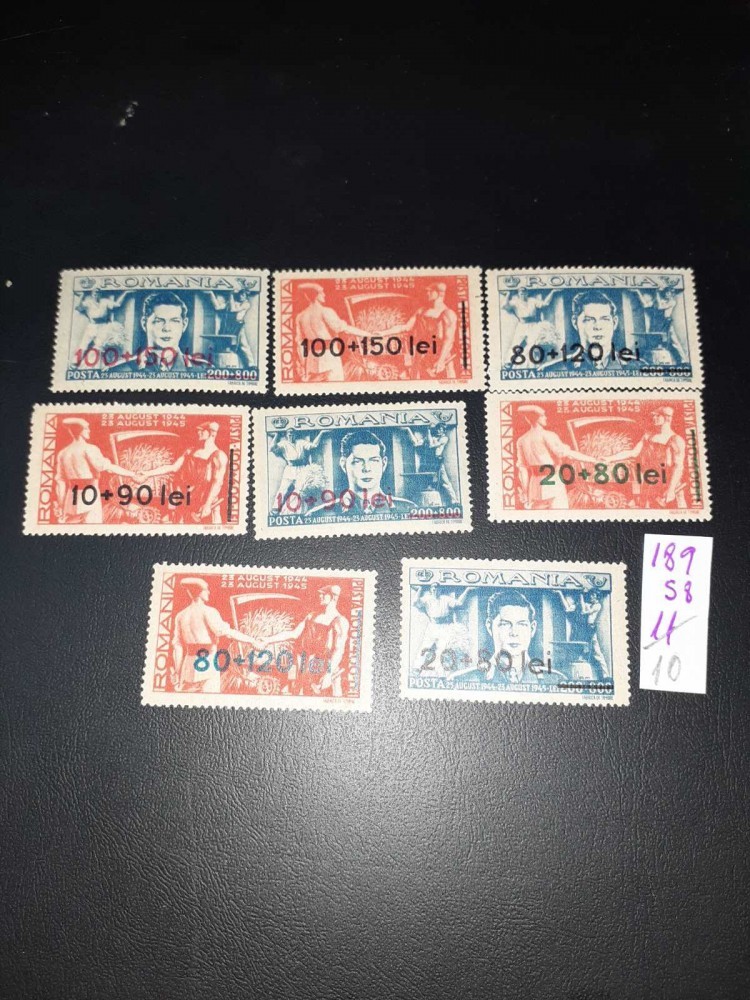 L.P. 189 Frontul Plugarilor (supratipar) MNH | arhiva Okazii.ro