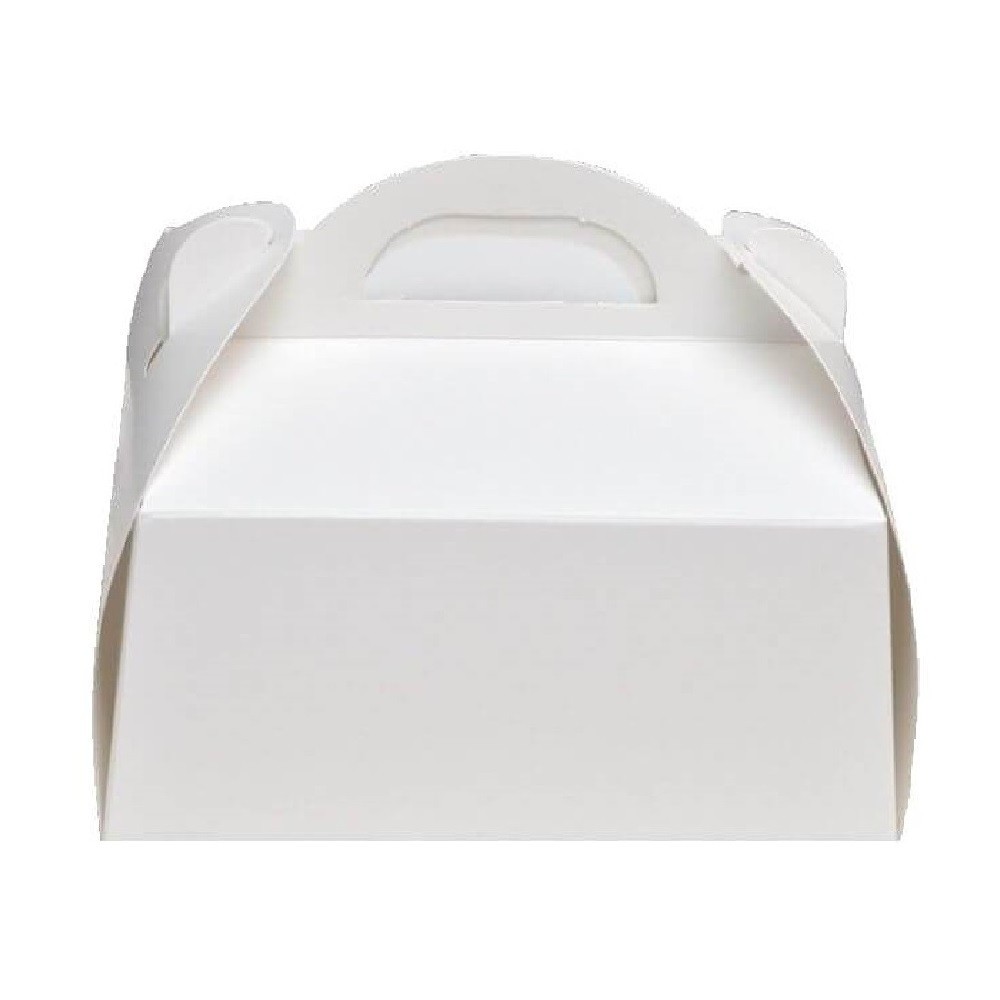 Set 25 Cutii Albe pentru Prajituri, 12x18 cm, Ambalaje Patiserie, Cutii ...