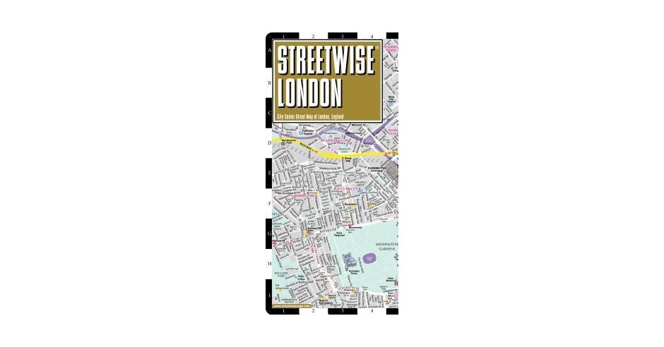 Streetwise London Map - Laminated City Center Street Map of London ...