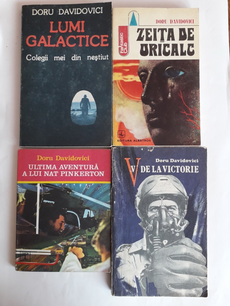 Lot 4 carti de Doru Davidovici / R5P3S | arhiva Okazii.ro