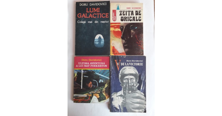 Lot 4 carti de Doru Davidovici / R5P3S | arhiva Okazii.ro