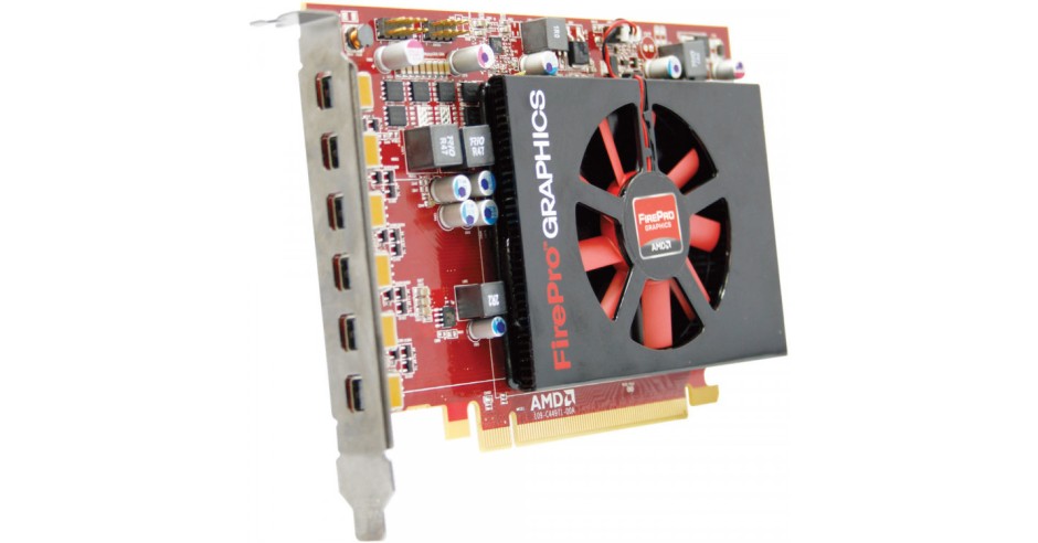 Placa Video AMD FirePro W600, 2GB GDDR5, 128-bit, 6x Mini Display Port ...