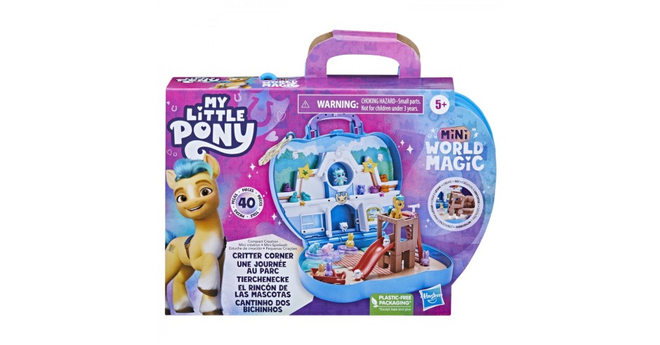 MY LITTLE PONY MINI WORLD MAGIC SET DE JOACA COMPACT CREATION CRITTER CORNER SuperHeroes ...