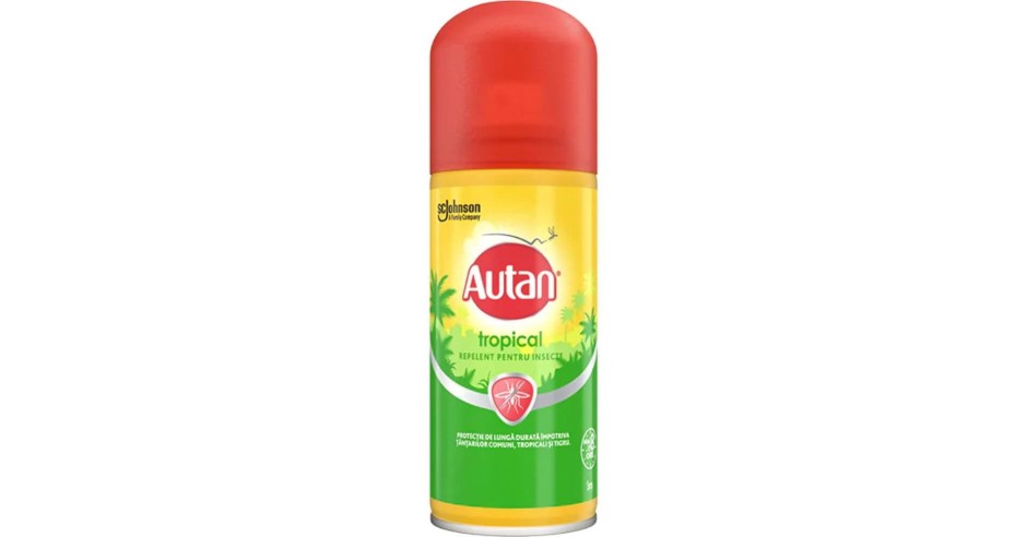 Solutie Spray Anti-Intepaturi Insecte Autan Tropical, 100 ml, Solutie ...