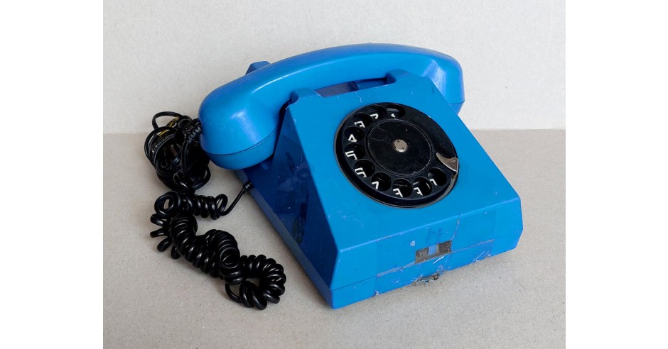 Telefon romanesc cu disc din anii 80 tip RS-72492, model EM-72 | arhiva ...
