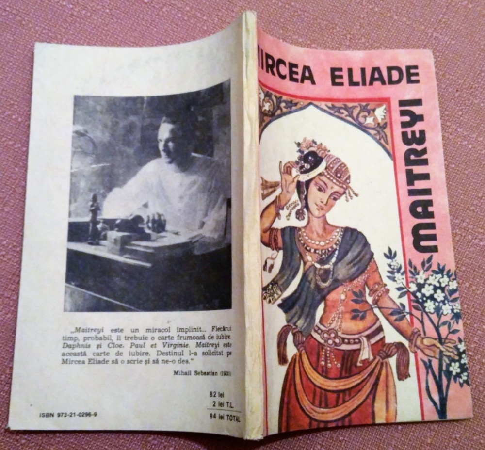 Maitreyi. Editura Minerva, 1991 - Mircea Eliade | arhiva Okazii.ro