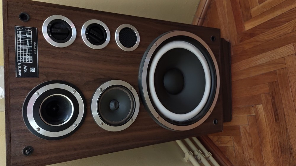 Vand 2 boxe Unitra 75W | arhiva Okazii.ro