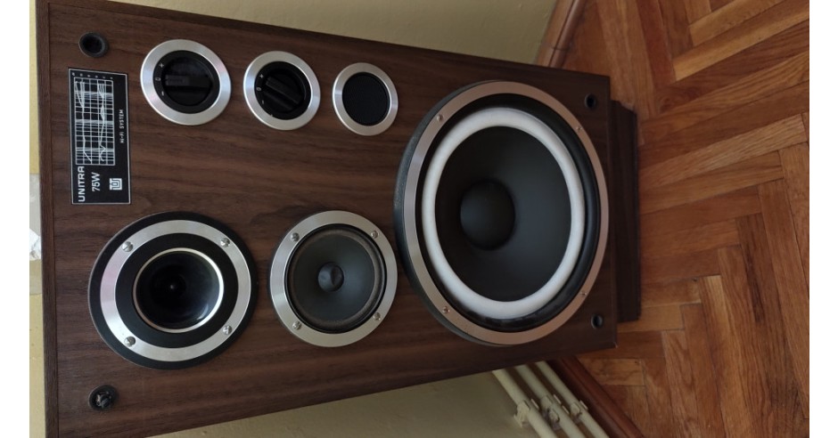 Vand 2 boxe Unitra 75W | arhiva Okazii.ro