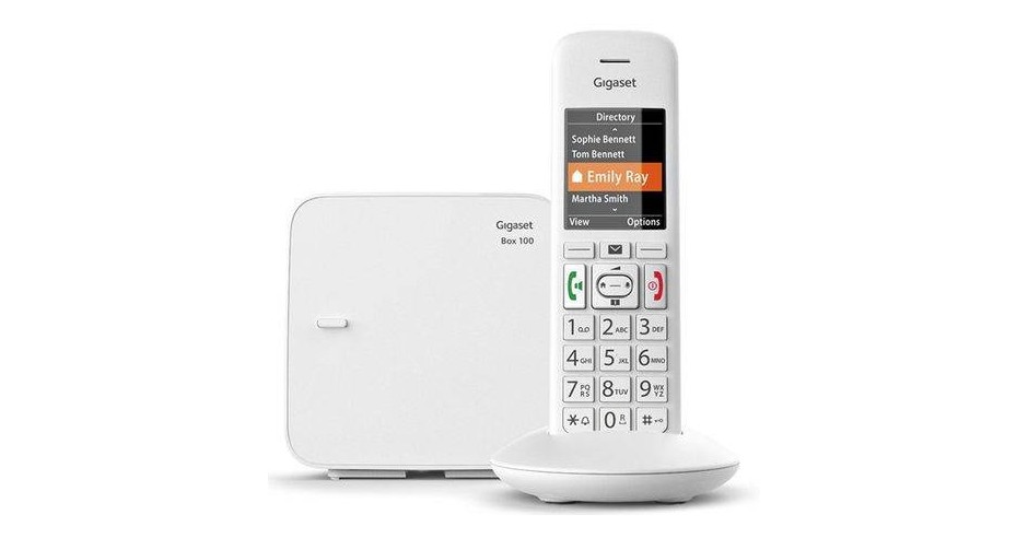 Telefon fix DECT Gigaset E370 Alb | arhiva Okazii.ro
