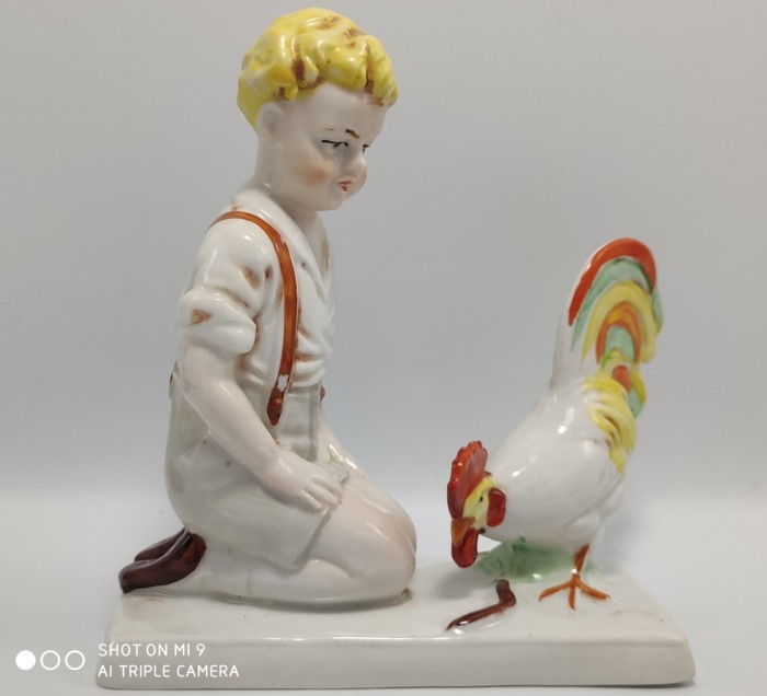 Figurina / bibelou din portelan vechi german | Okazii.ro