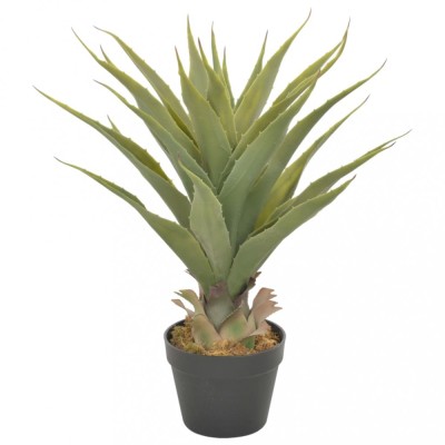 Planta artificiala yucca cu ghiveci, verde, 60 cm, vidaXL | Okazii.ro