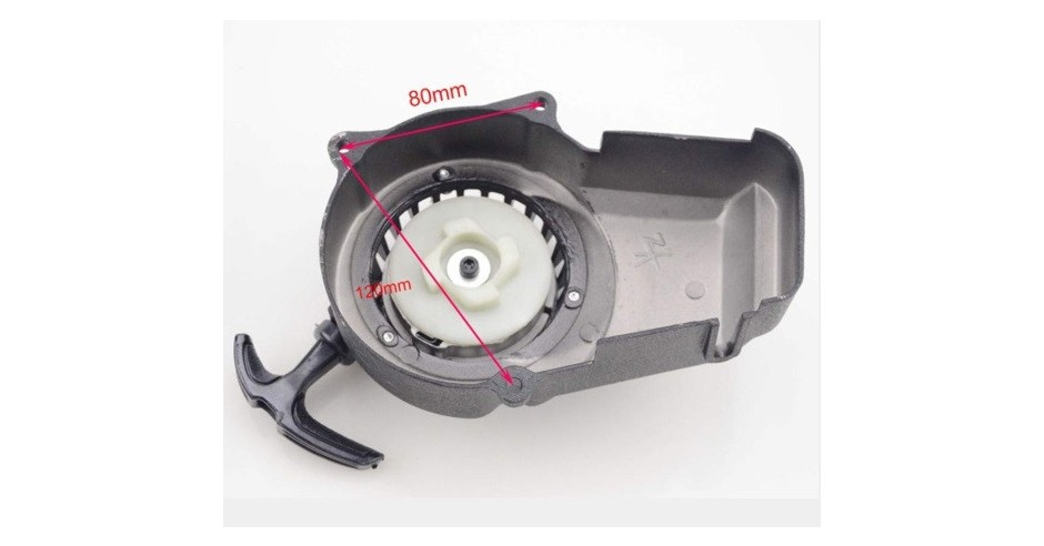 Demaror pornire Pocket Bike, mini ATV (aluminiu negru) model 2 | arhiva ...