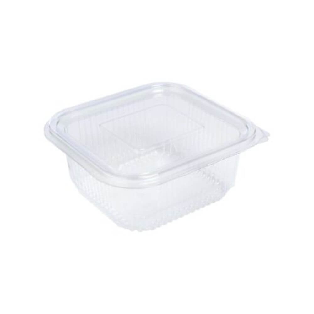 Caserole Plastic cu Capac, 120x110x45 mm, 50 Buc/Set, 250 ml, cu Capac ...