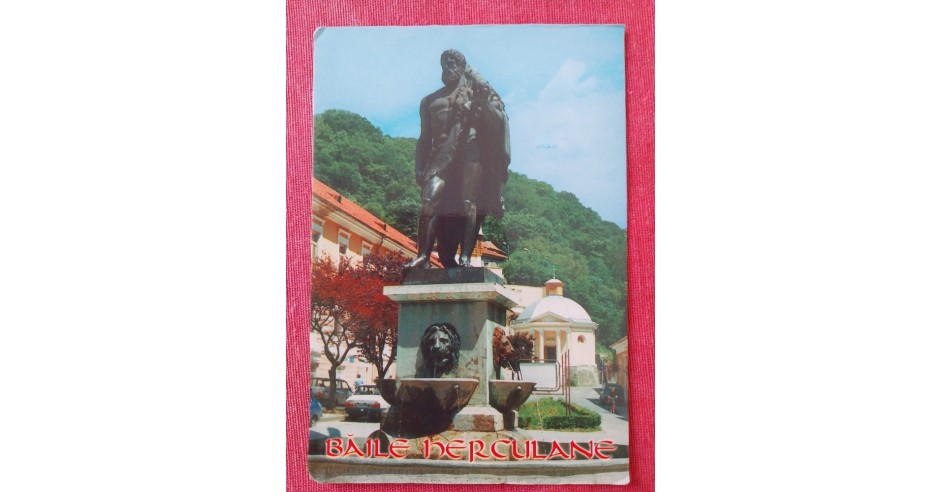 CPIB 23481 CARTE POSTALA - BAILE HERCULANE, STATUIA LUI HERCULES ...