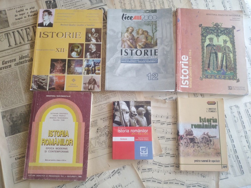Pachet 6 manuale ISTORIA ROMANILOR - pentru BACALAUREAT - Cls. XII si VIII | arhiva Okazii.ro