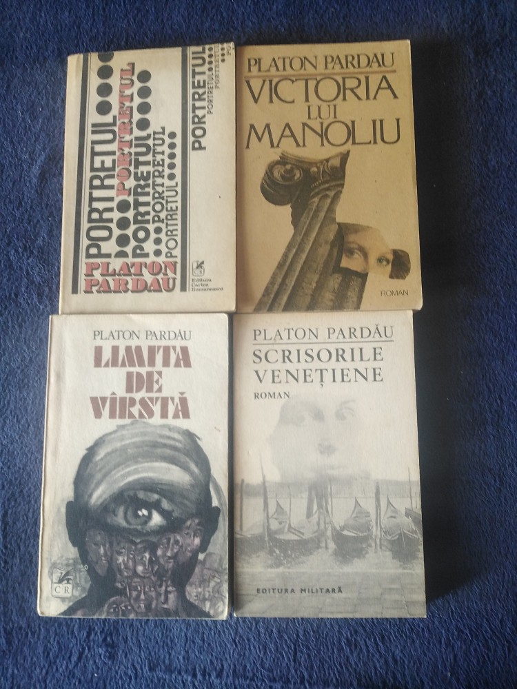 Pachet 4 carti Platon PARDAU - scriitor din Vatra Dornei | Okazii.ro