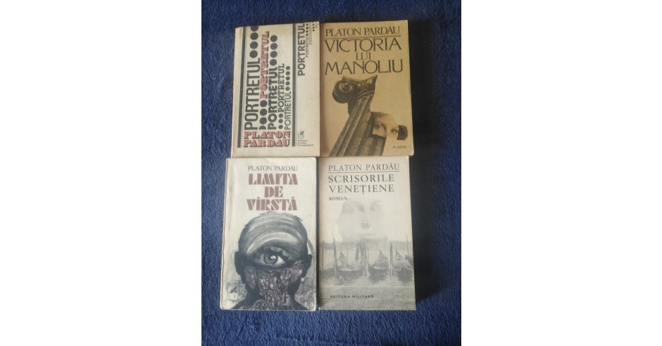 Pachet 4 carti Platon PARDAU - scriitor din Vatra Dornei | Okazii.ro