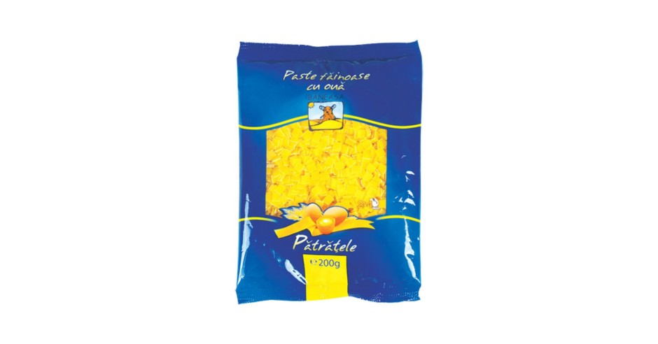 Patratele cu 4 Oua Baneasa, 200 g, Paste Baneasa, Paste Fainoase ...