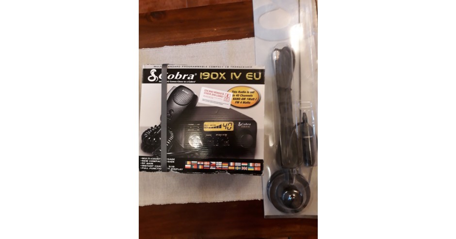 Statie Emisie Receptie Cobra 19DX + Antena Cobra 300w | arhiva Okazii.ro