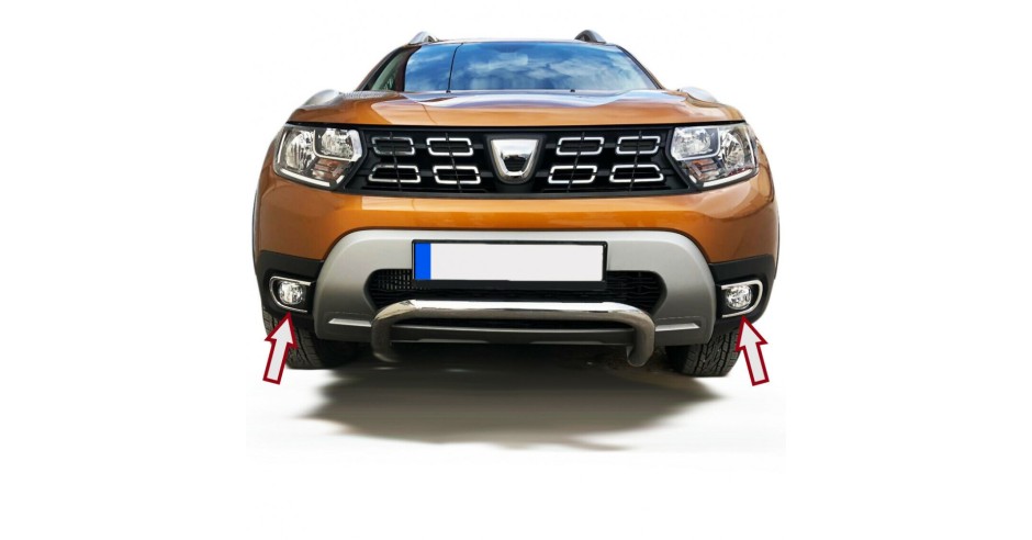 Ornament cromat pentru proiectoare Dacia Duster II 2018-> CROM 5500 ...