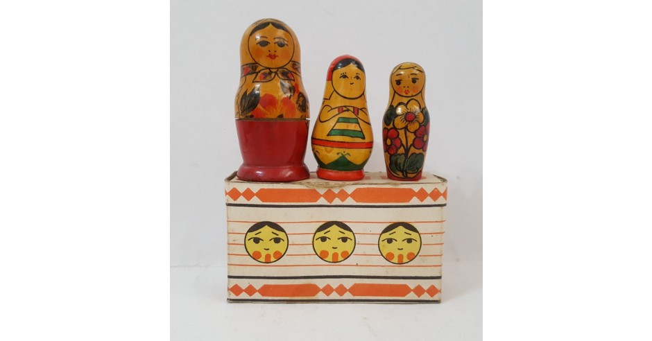 Papusa originala Matrioska ruseasca la cutie | arhiva Okazii.ro