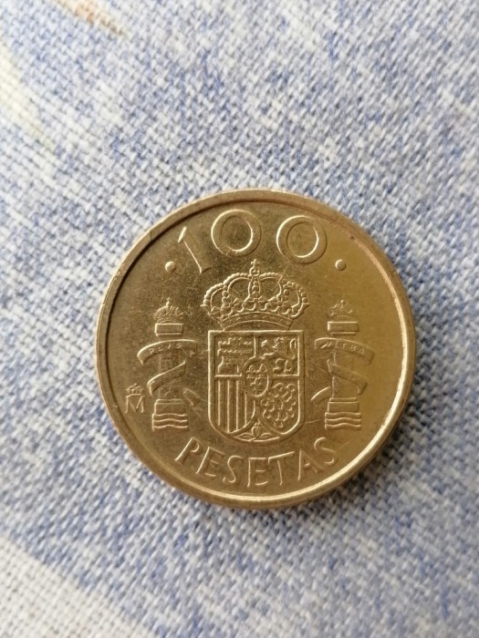 MONEDA - 100 PESETAS 1992 SPANIA, Europa | Okazii.ro