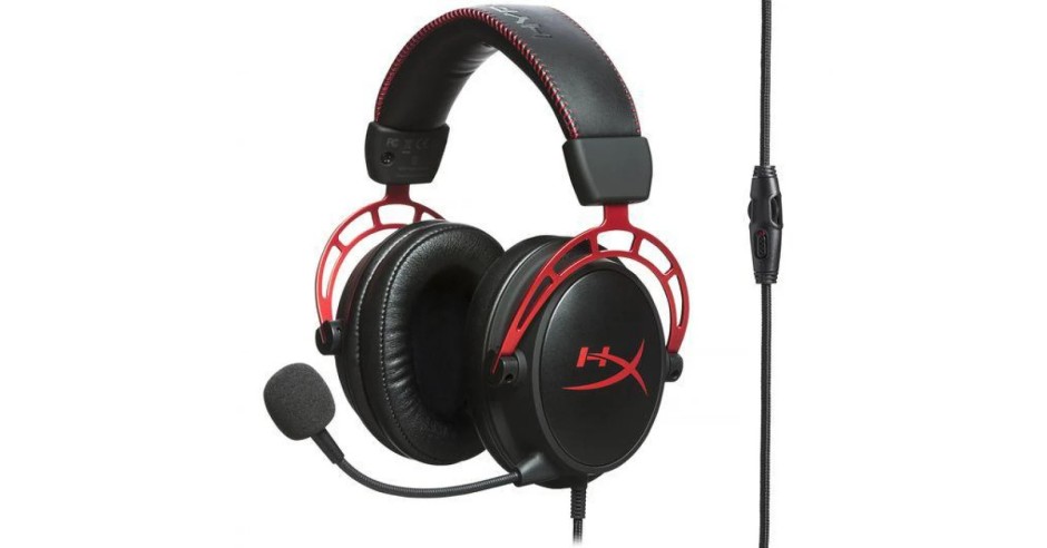 Casti gaming HyperX Cloud Alpha, drivere 50mm Dual Chamber, microfon ...