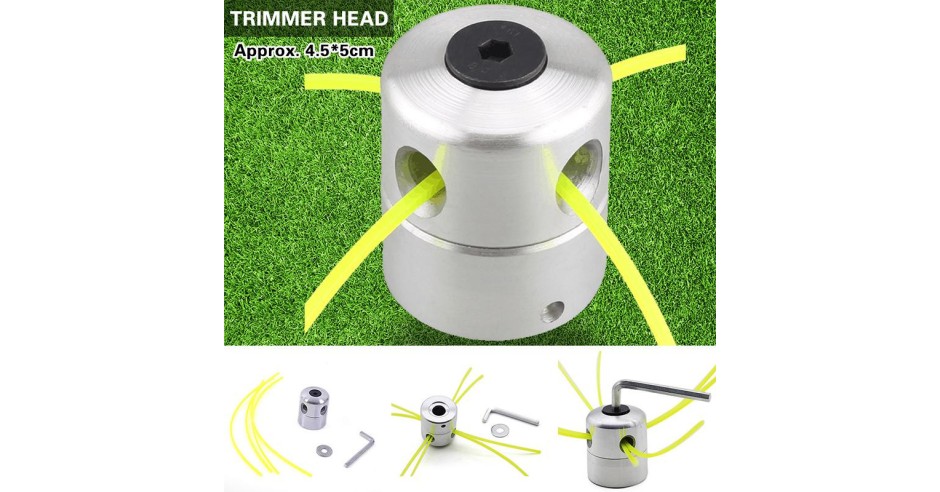 Tambur Motocoasa Aluminiu 4 Fire Universal, Cap Mosor Metalic, Diametru ...