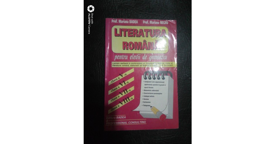 Literatura romana pentru elevii de gimnaziu-Prof,Mariana Badea,Prof.M ... Literatura romana pentru elevii de gimnaziu-Prof,Mariana Badea,Prof.M ...