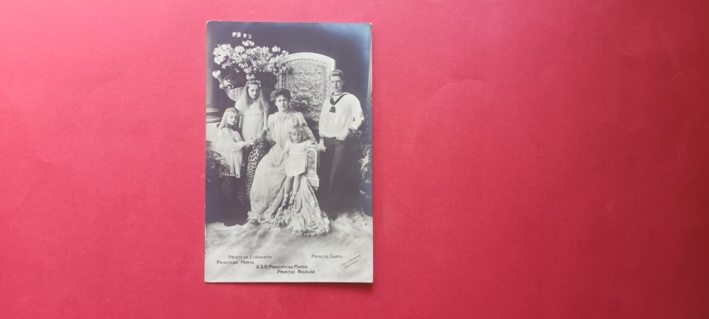 Bucuresti Familia Regala Printesa Elisaveta Principesa Maria Printul ...