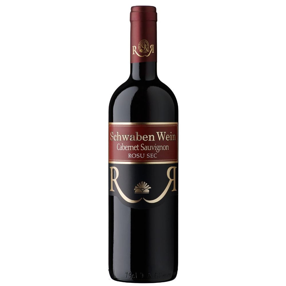 Vin Rosu Sec, Recas Schwaben Wein, Cabernet Sauvignon, 0.75 L, Vin Rosu ...
