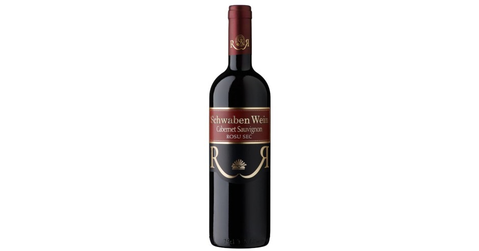Vin Rosu Sec, Recas Schwaben Wein, Cabernet Sauvignon, 0.75 L, Vin Rosu ...