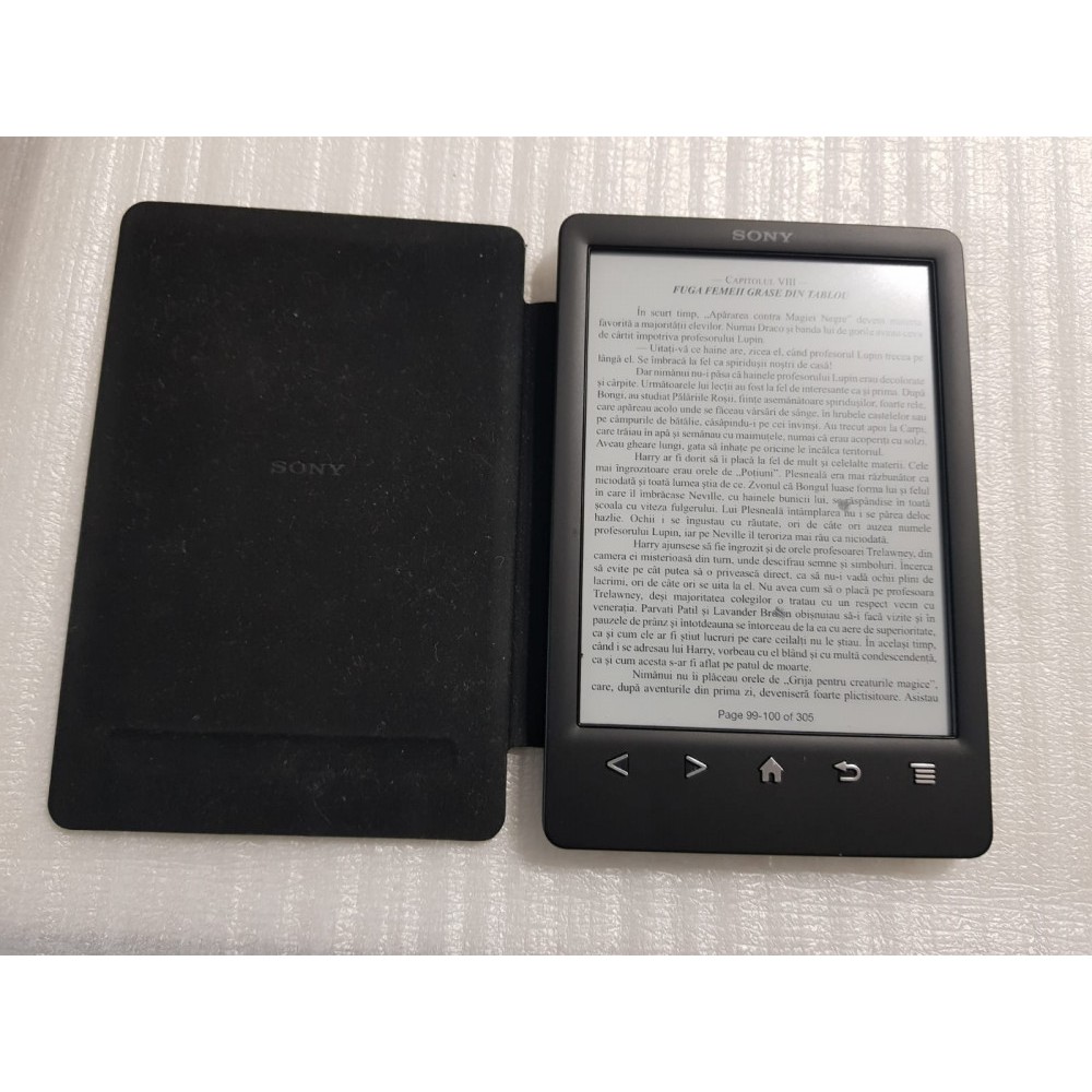 eBook Reader Sony PRS-T3, Touchscreen, WI-FI Negru - poze reale ...