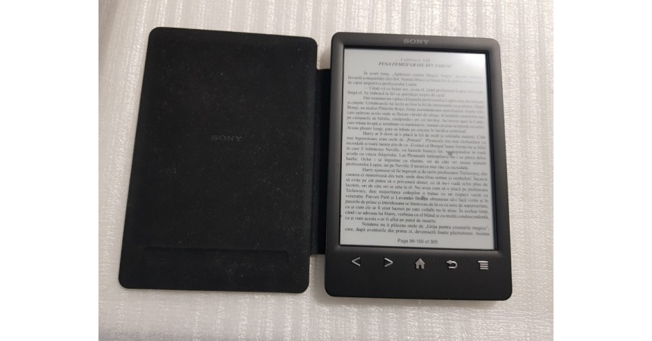 eBook Reader Sony PRS-T3, Touchscreen, WI-FI Negru - poze reale ...