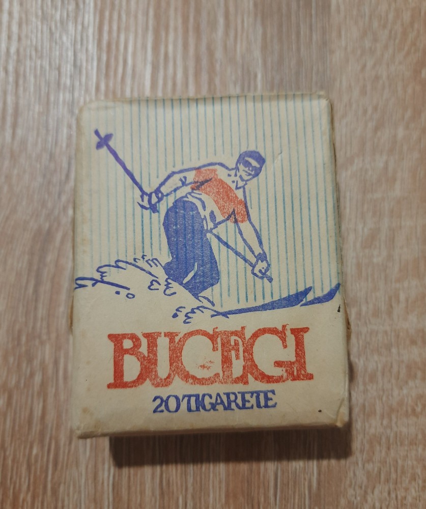 Pachet plin cu tigari BUCEGI anii '80 | arhiva Okazii.ro