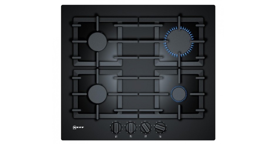 Plita gaz incorporabila Neff Line T26CS49S0 60 cm 4 arzatoare gratare ...