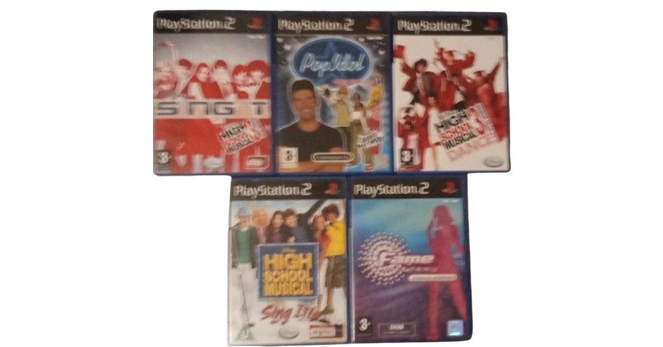 Joc PS2 Disney Sing It + High School Musical + Senior Year 3 + Pop Idol ...