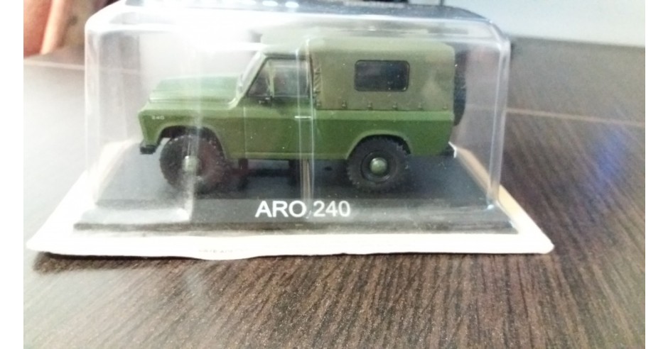 macheta metal aro 240+revista masini de legenda nr.2 - noua, scara 1/43 ...