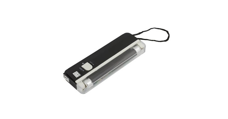 Lampa UV Tester Bancnote, Documente, Carduri + Lanterna LED, Portabila ...