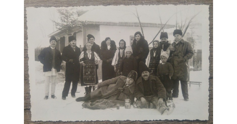Fotografie de grup, Baleni-Sarbi 1935 | Okazii.ro