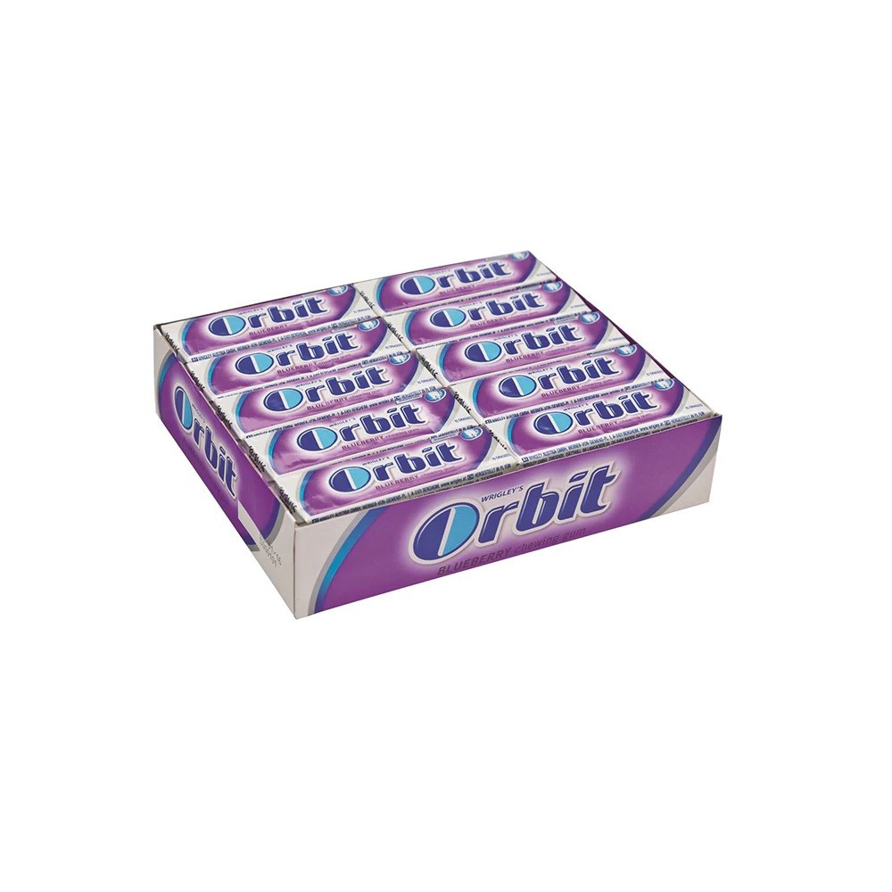 Set 30 Pachete Guma de Mestecat Orbit Blueberry, Guma pentru Mestecat ...