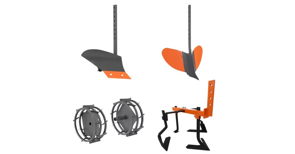 Pachet - Plug de arat + Plug de bilonat (rarita) + Cultivator ...
