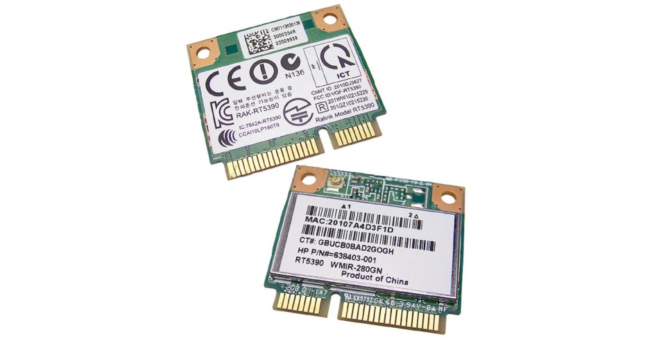 325.Modul/Placa retea wifi wireless wifi laptop RAK-RT5390 | Okazii.ro