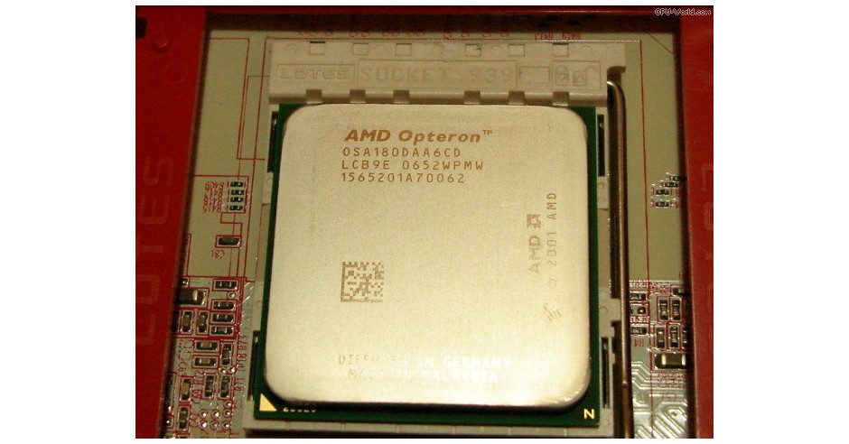Procesor AMD Opteron / Socket 939 / 2,4 GHz / OSA180DAA6CD | arhiva ...