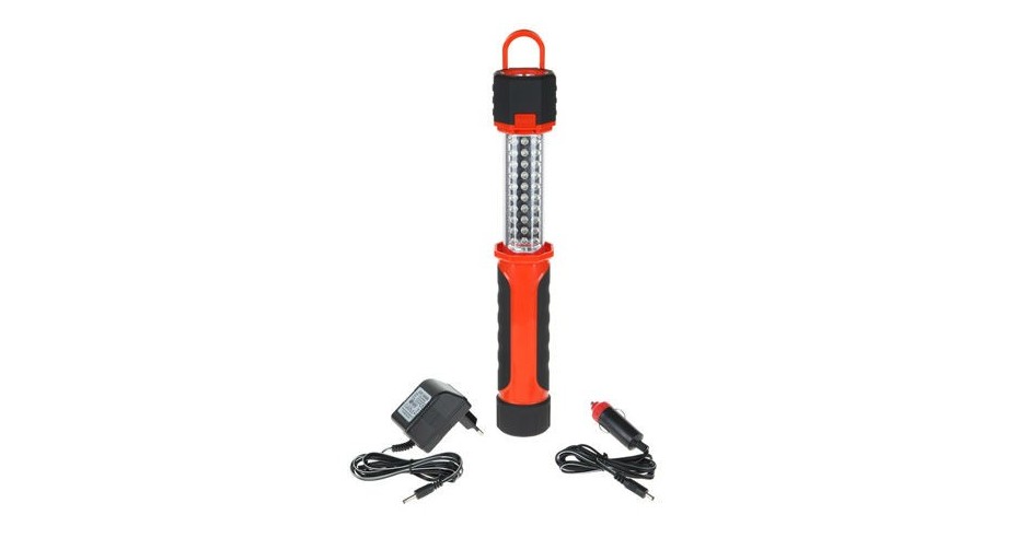 LAMPA ATELIER 30+4+8 LEDURI CHARGER AC/DC | arhiva Okazii.ro