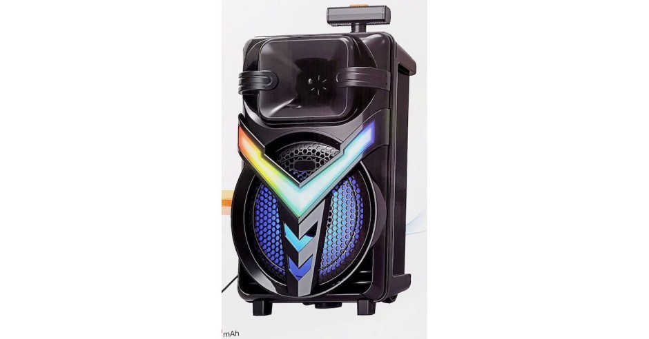 Boxa portabila, troller, ZQS-8158 Selling Depot®, Bluetooth, Difuzor 8 ...