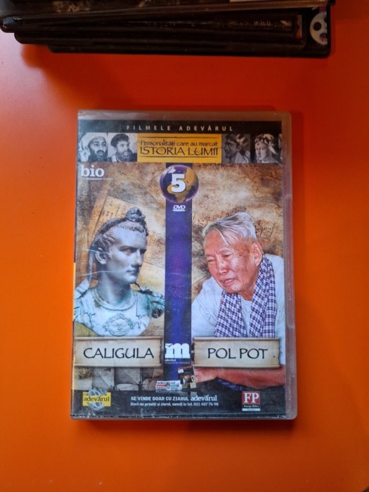 Caligula și Pol Pot DVD - Personalitatii care au marcat Istoria Lumii ...
