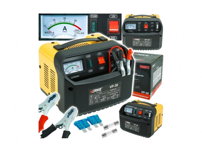 Redresor auto 20 amperi 12V / 24V, pentru baterii cu capacitate 100-250 ...